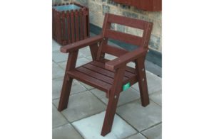 Sloper Chair - Marmax Recycled Plastic Products - Manufactured in the UK