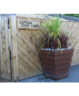 Diplomat Planter - Outdoor Garden & Park Flower Planter - Marmax