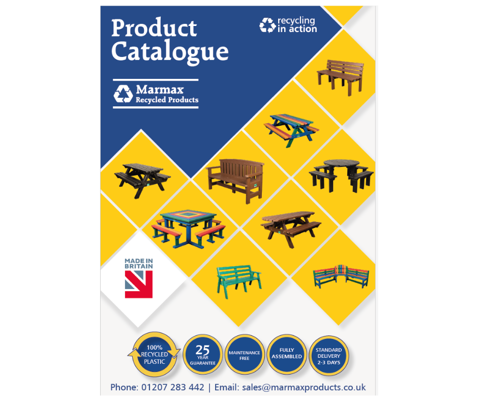 Brochures - Marmax Recycled Plastic Products - Manufactured in the UK